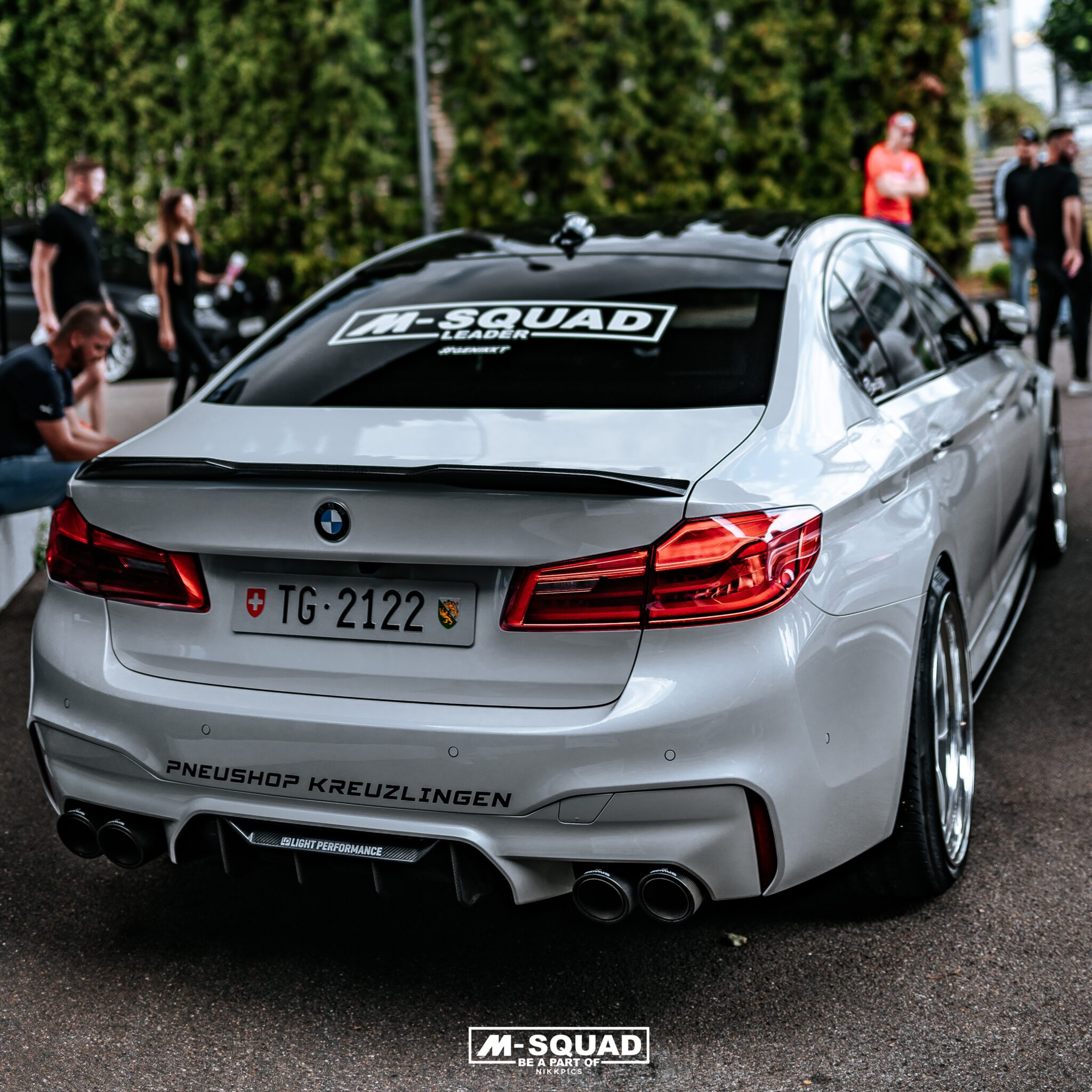 Heckscheibe "M-Squad BE A PART OF" - M-Squad